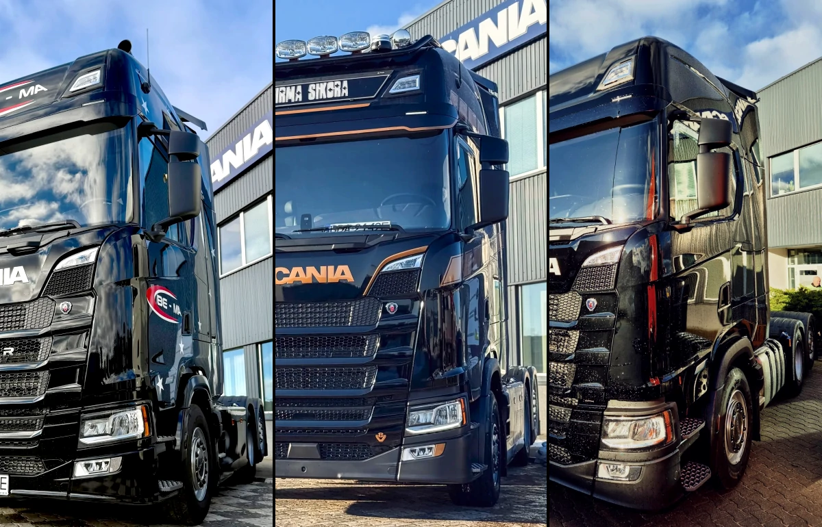 Ciągniki 6x2 z osią wleczoną dla polskich przewoźników - aż trzy dobre ...